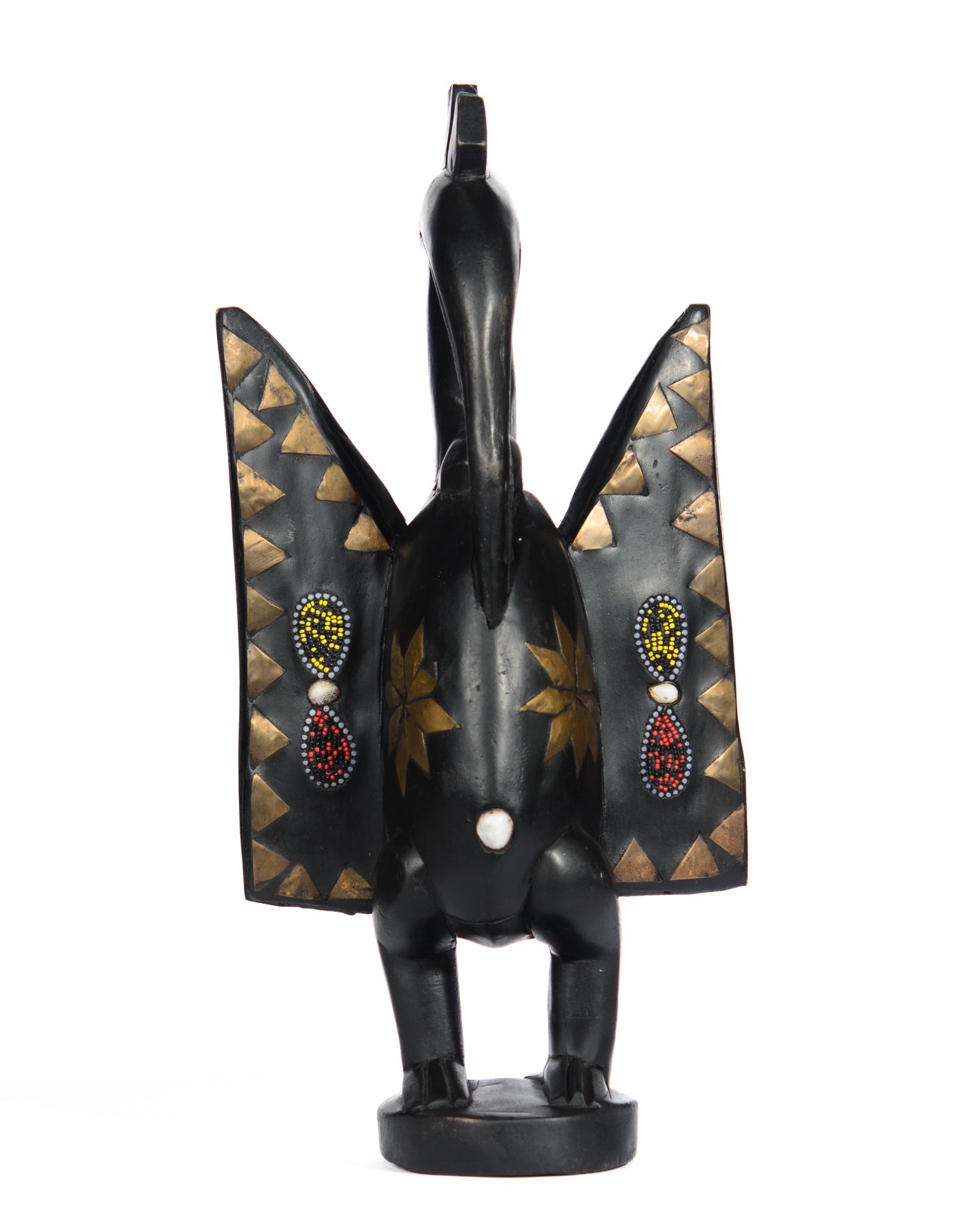 Hand Carved Large African Standing Bird Statue (shelf 10) – Mecca Memphis