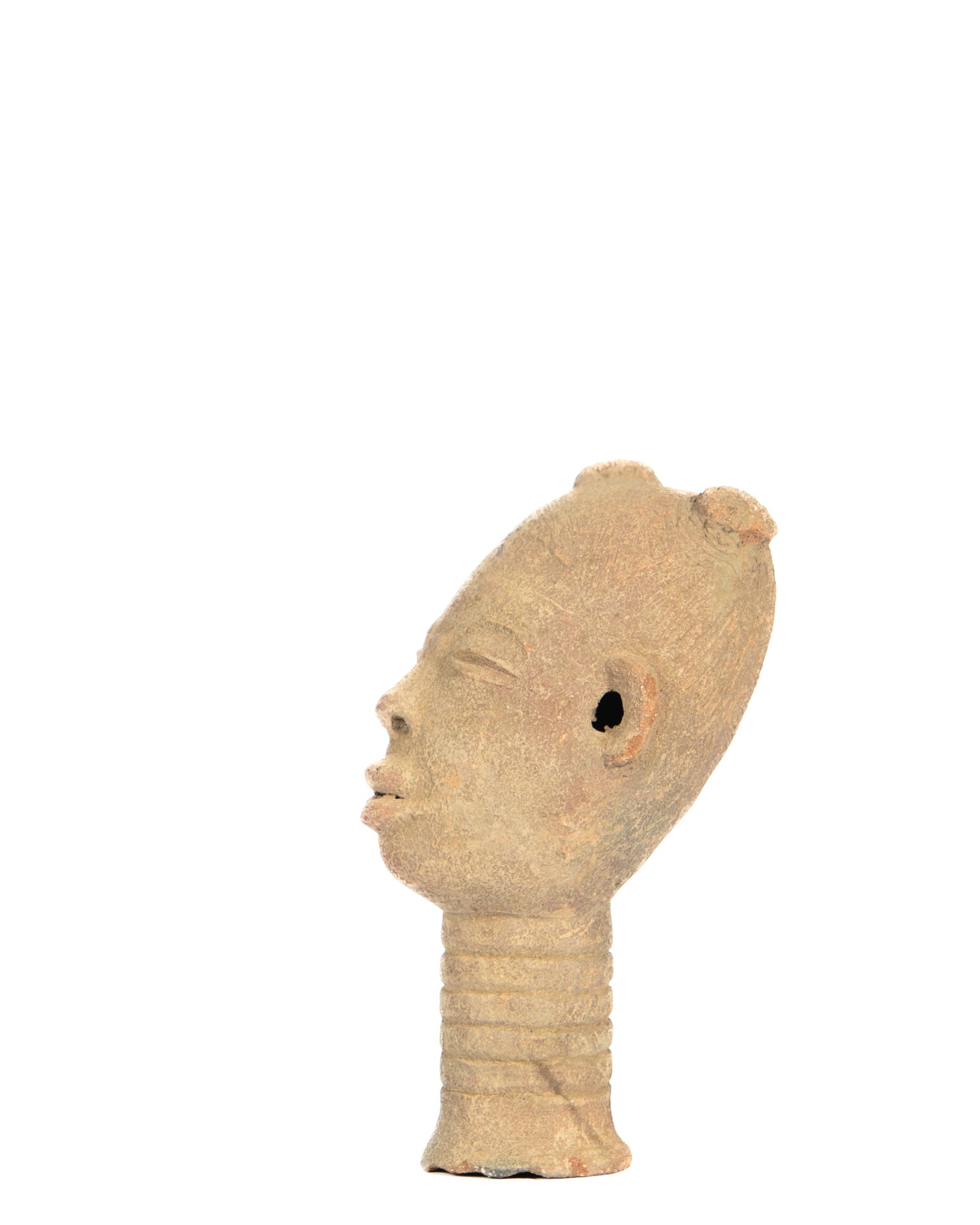 Terra Cotta Small Long Necked Ceremonial Statue (Shelf 5) – Mecca Memphis